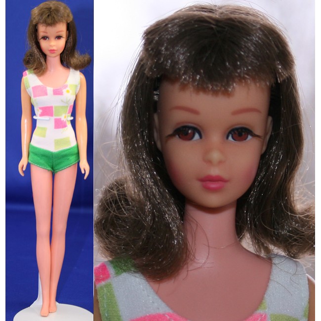 My Favourite Doll Francie Bend Leg Brunette In Swimsuit 1130 8