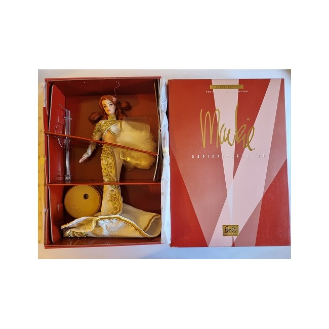 My Favourite Doll Radiant Redhead Bob Mackie Barbie Displayed