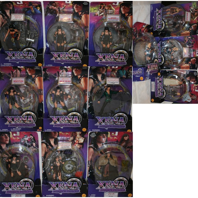 My Favourite Doll Xena Warrior Princess Figures X 13
